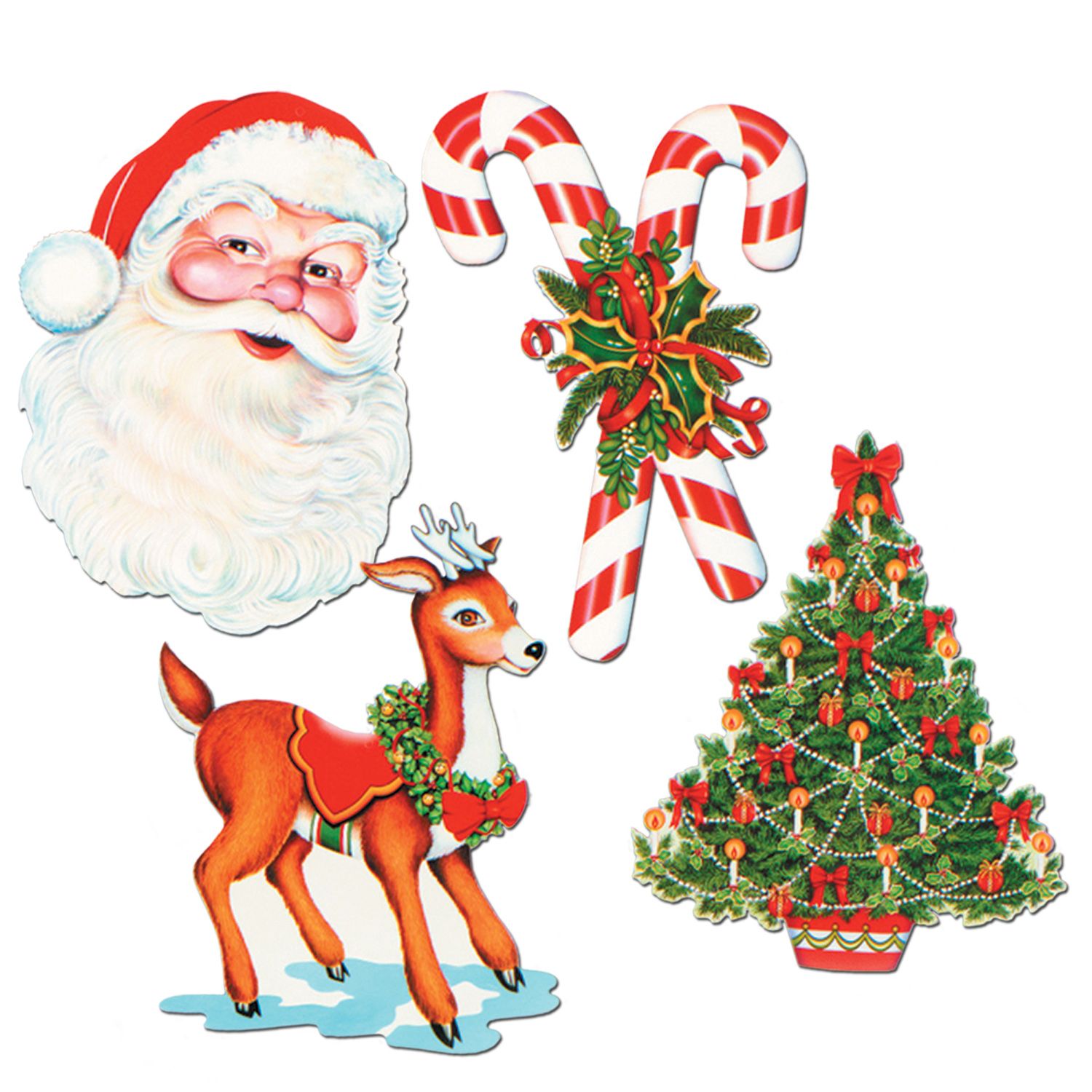Large Christmas Cutouts