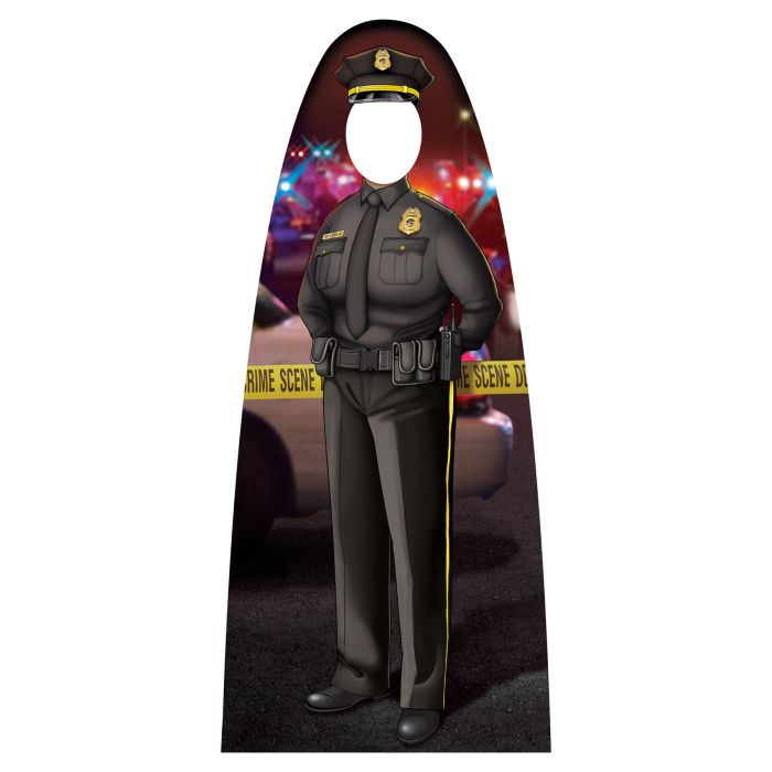 Female Police Officer Photo Prop