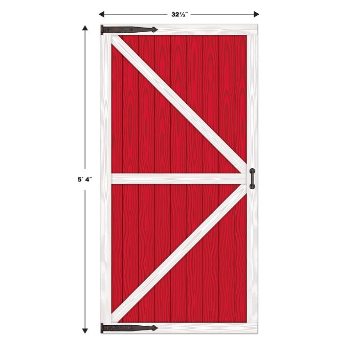 red barn door