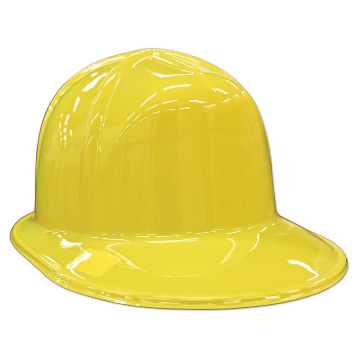 yellow helmet
