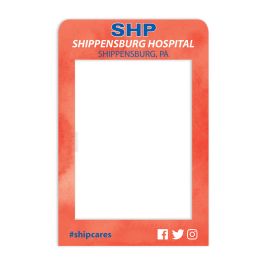 Corrugated Cardboard Selfie Frame