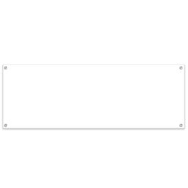 Blank Sign Banner
