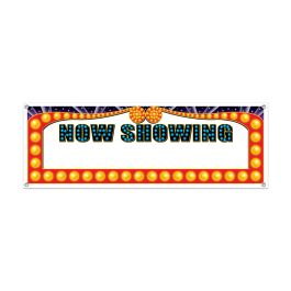 Now Showing Sign Banner