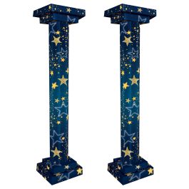 Starry Night 3-D Tall Column Props