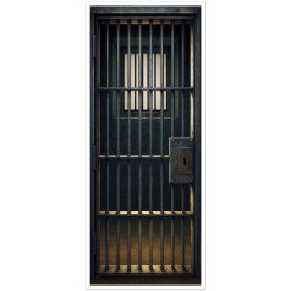 Jail Cell Door Cover