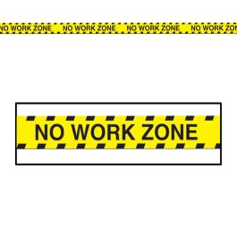 No Work Zone Party Tape