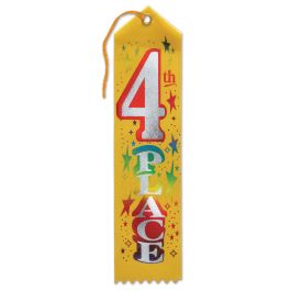 4th Place Award Ribbon