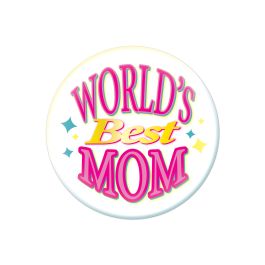 World's Best Mom Button