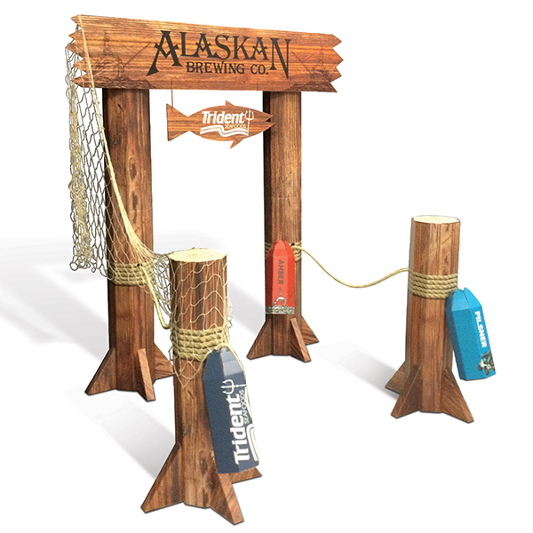 Custom Archway Cardboard Point of Purchase Displays
