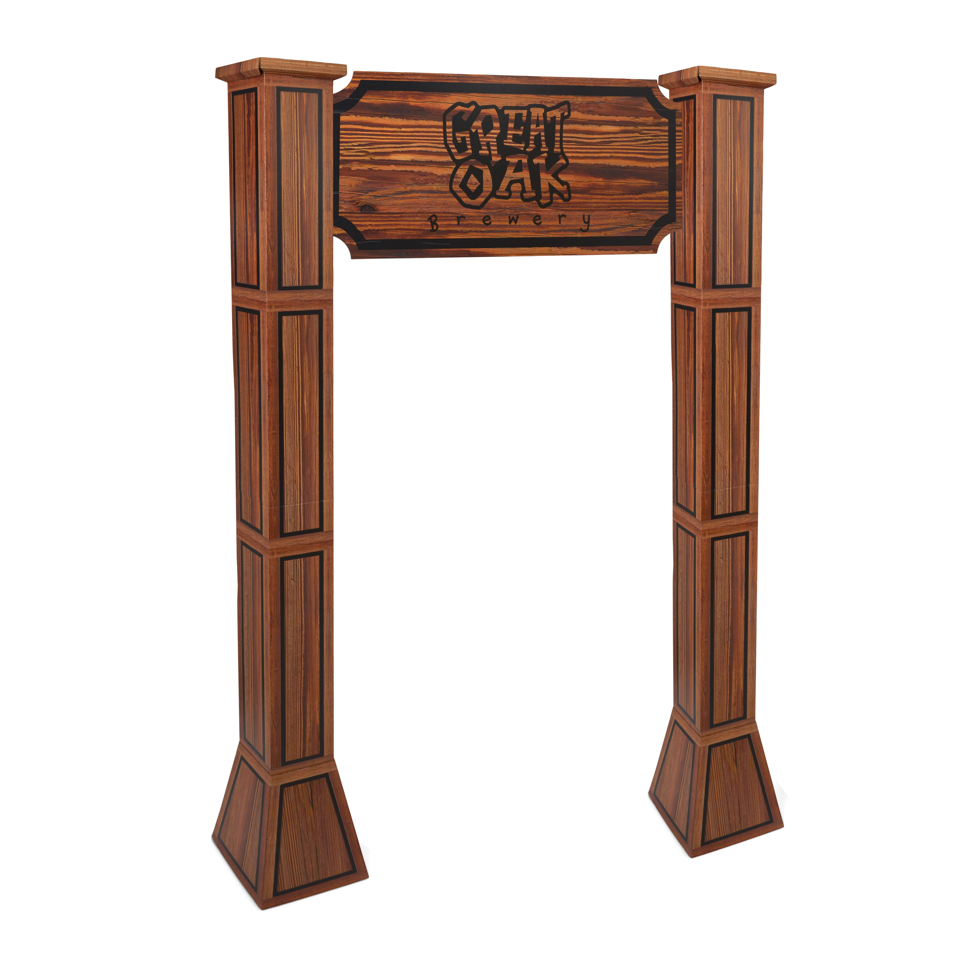 Custom Archway Cardboard Point of Purchase Displays