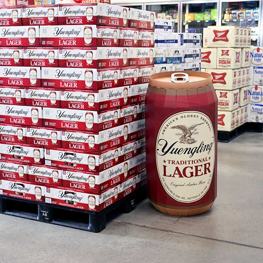 Custom Can and Barrel Point of Purchase Displays