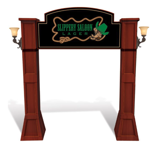 Custom Archway Cardboard Point of Purchase Displays